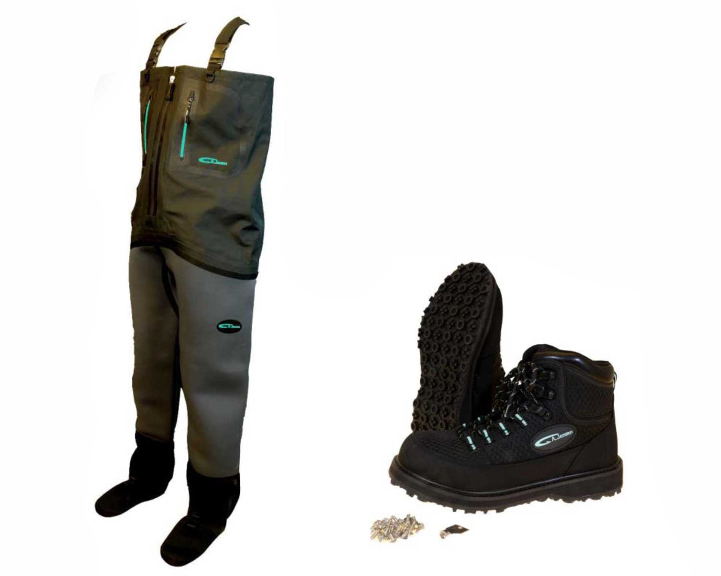 A.Jensen BERING wader + IMPALA RUBBER boot combo – ajensenflyfishing